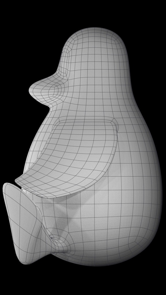 Archivo STL gratis Tux Linux Penguin・Plan de impresión en 3D para ...