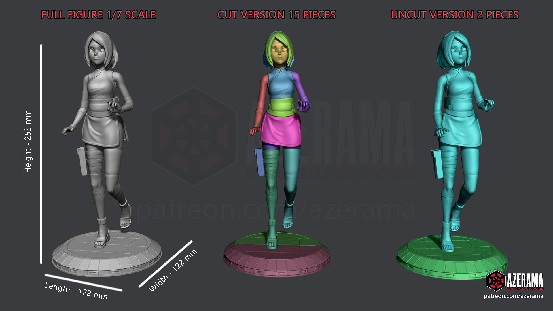 3D file Sakura STL Ready for 3D Printing 👧・3D printer design to ...