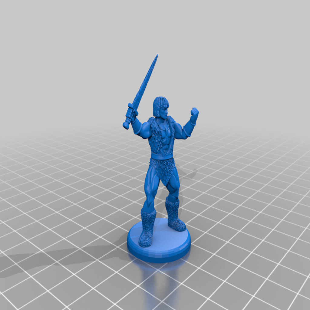 Free 3D file Thundarr The Barbarian・3D printer model to download・Cults