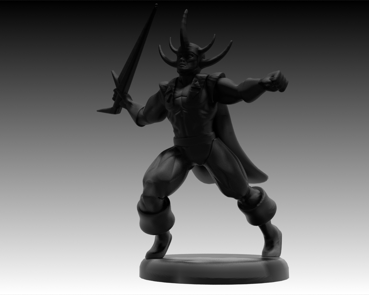 Free 3D file Blackstar - Overlord - Miniature・3D printing template to ...