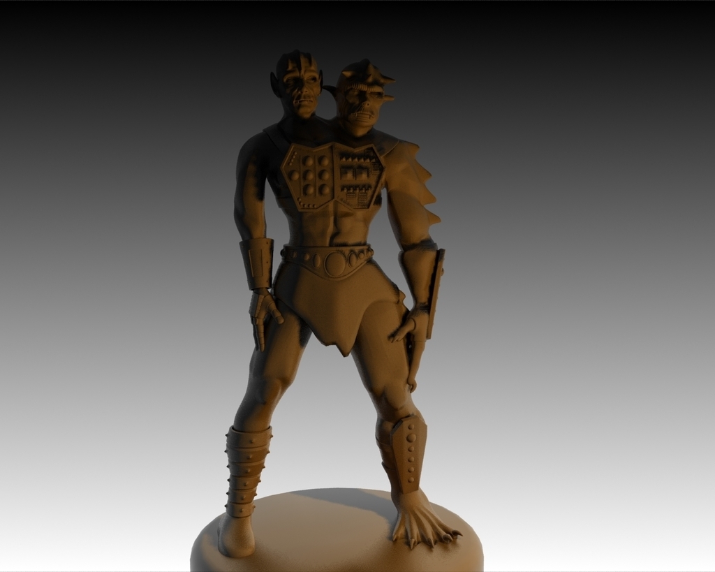 Free 3D file Two Bad - Masters Of the Universe 👹・3D print model to ...