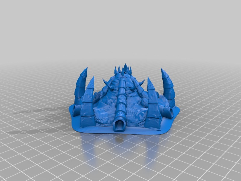 Free 3D file Zerg - Lair (now without inverted normals)・Model to ...