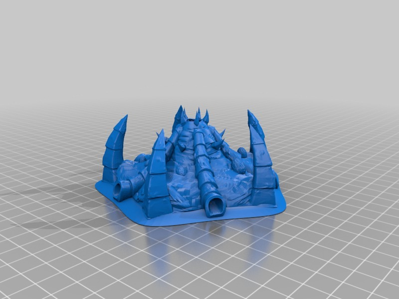 Free 3D file Zerg - Lair (now without inverted normals)・Model to ...