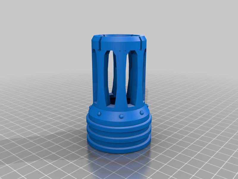 Free 3D file Nerf - Flame suppressor・3D print object to download・Cults