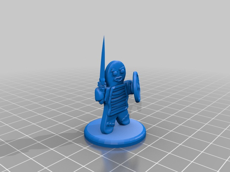 Free 3D file Gingerbread Army - part 2・3D printable model to download・Cults