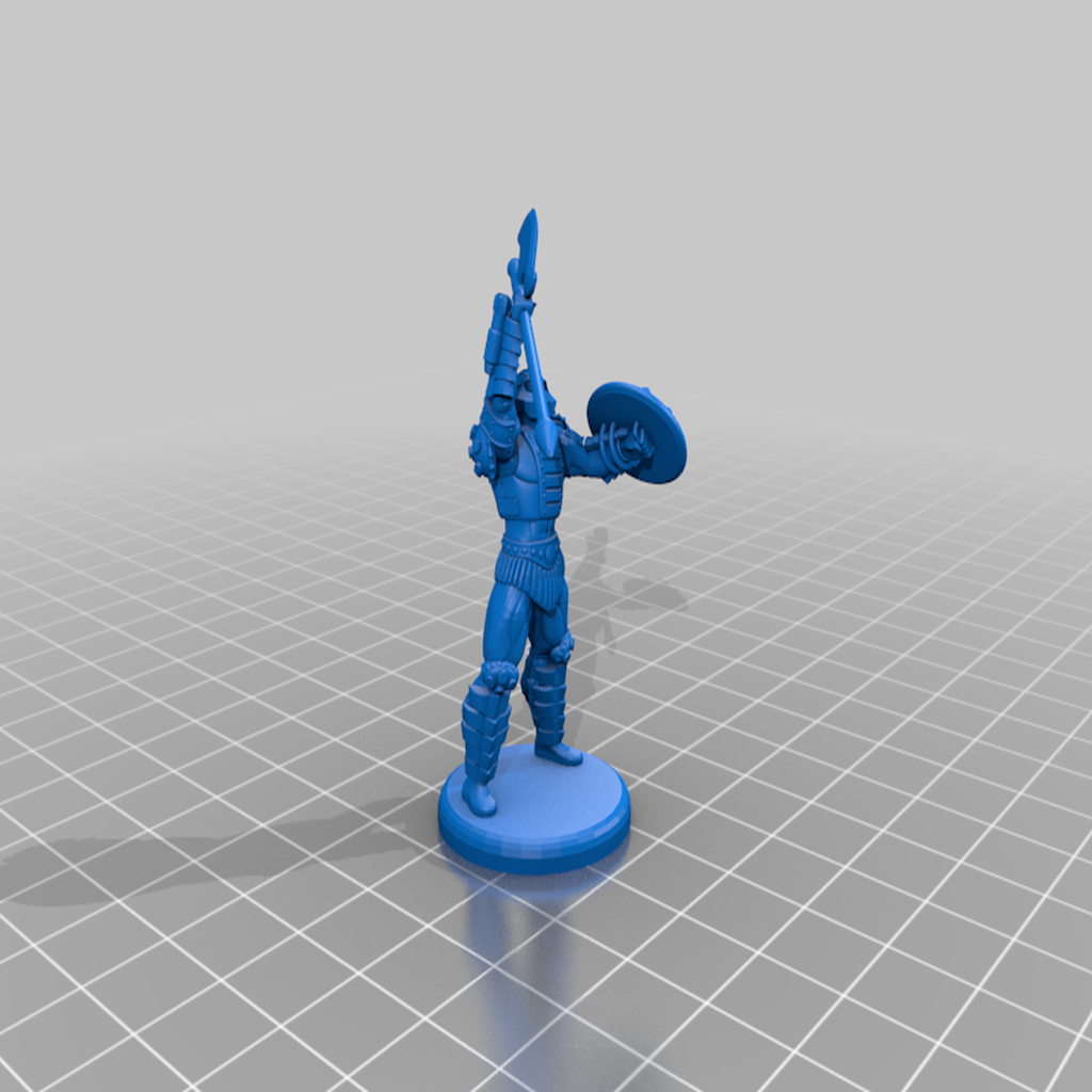 Free 3D file Royal Palace Guard - MOTU - 4x poses・3D printable model to ...