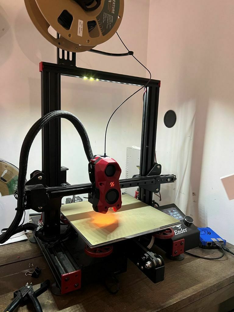 Archivo 3D gratis Raíl lineal Ender 3 (MGN12) Soporte de carro ...