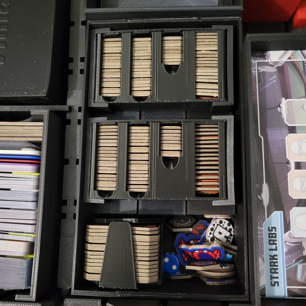 Free 3D file Marvel United Storage Tokens etc 🧸・3D printing idea to ...