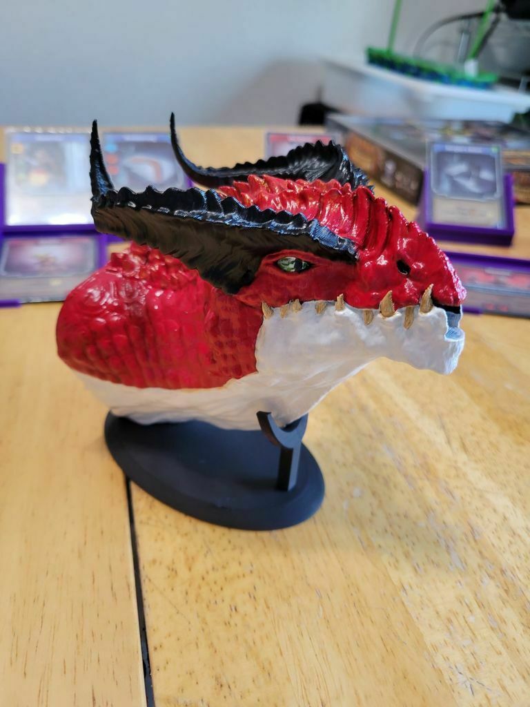 Free 3D file Clank! Dragon Head cube dispenser・3D printer model to ...