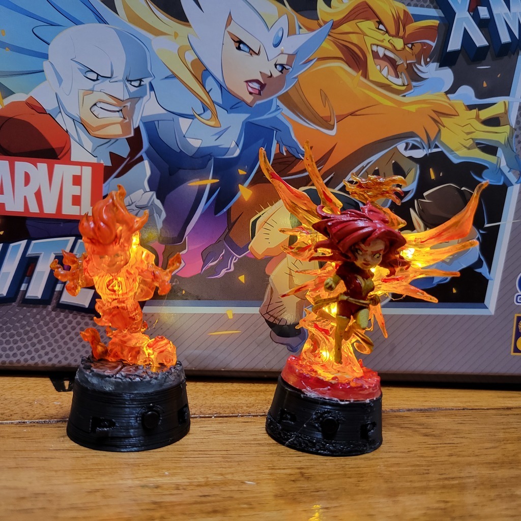 Free 3D file Marvel United Base for Lights・3D printable model to ...