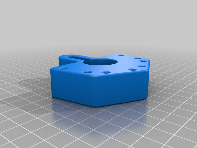 Free STL file Pixel Pole clamp for 4 strips 3/4 emt・Model to download ...