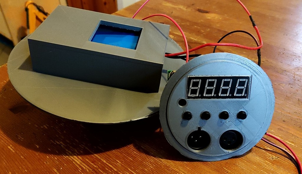 Free 3D file LED PAR 64 in classic PAR 64 can mount・3D printer design ...