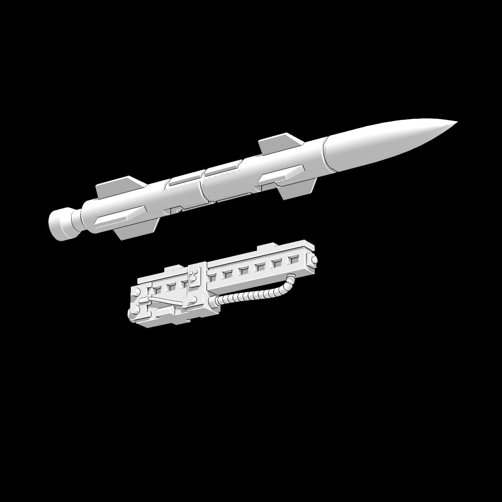 Free 3D file Hunter Killer Missile 🏹・3D printer model to download・Cults