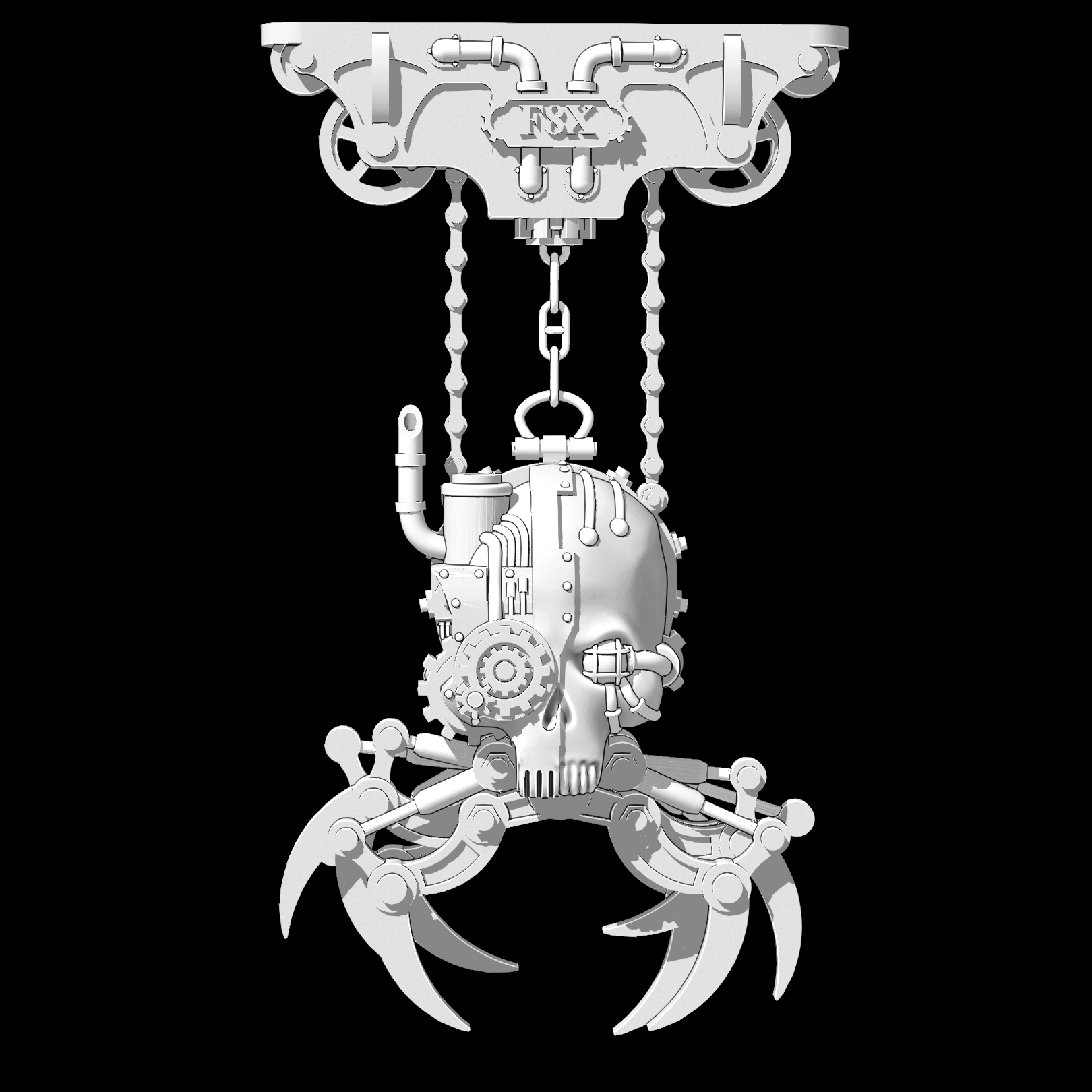 Free 3D file Skull grabber 💀・3D print model to download・Cults