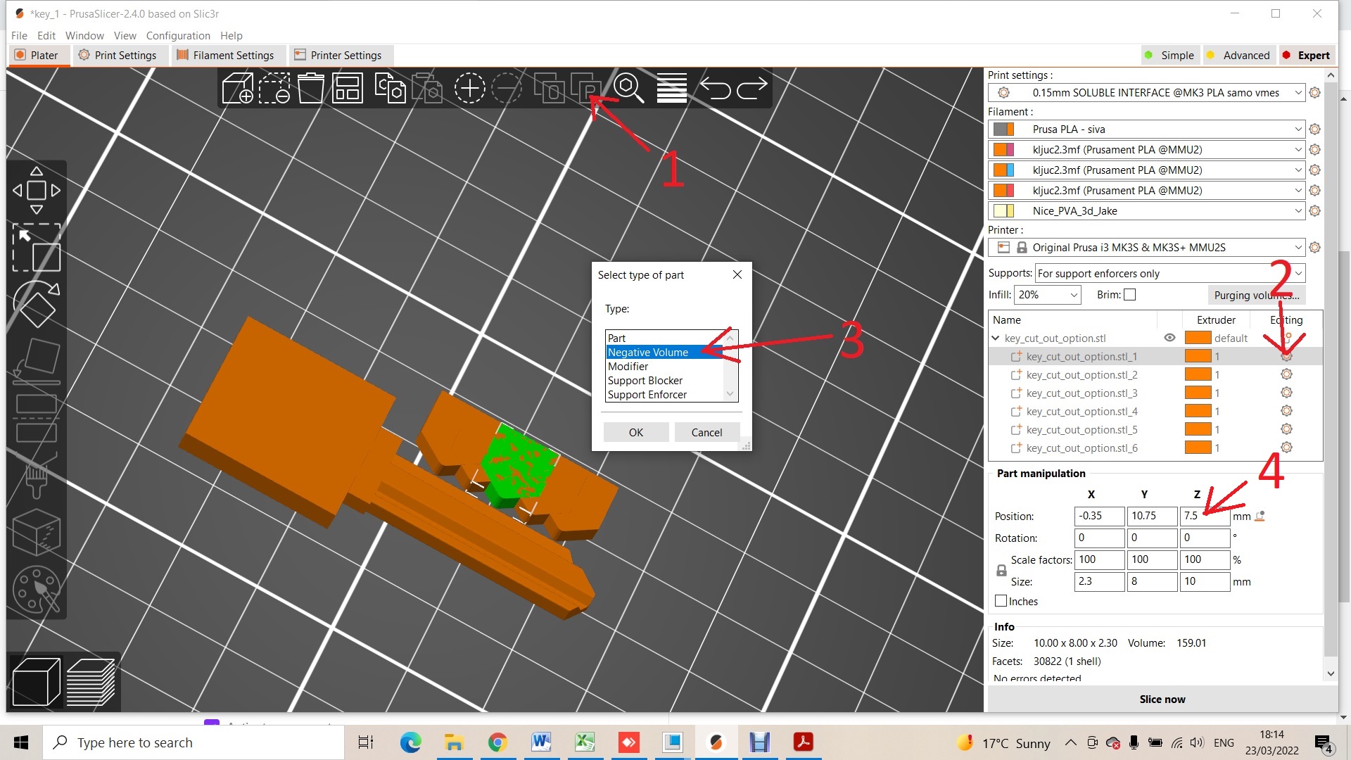 Free STL file Key Parametric・Design to download and 3D print・Cults