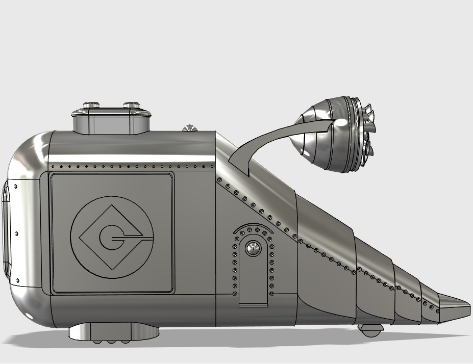 Free 3D file Despicable me Gru´s Car 🚗・3D printable design to download ...