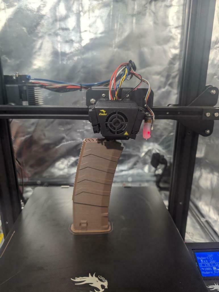 Free 3D file Modern Style Polymer AR15 22lr Conversion Magazine cold M3 ...