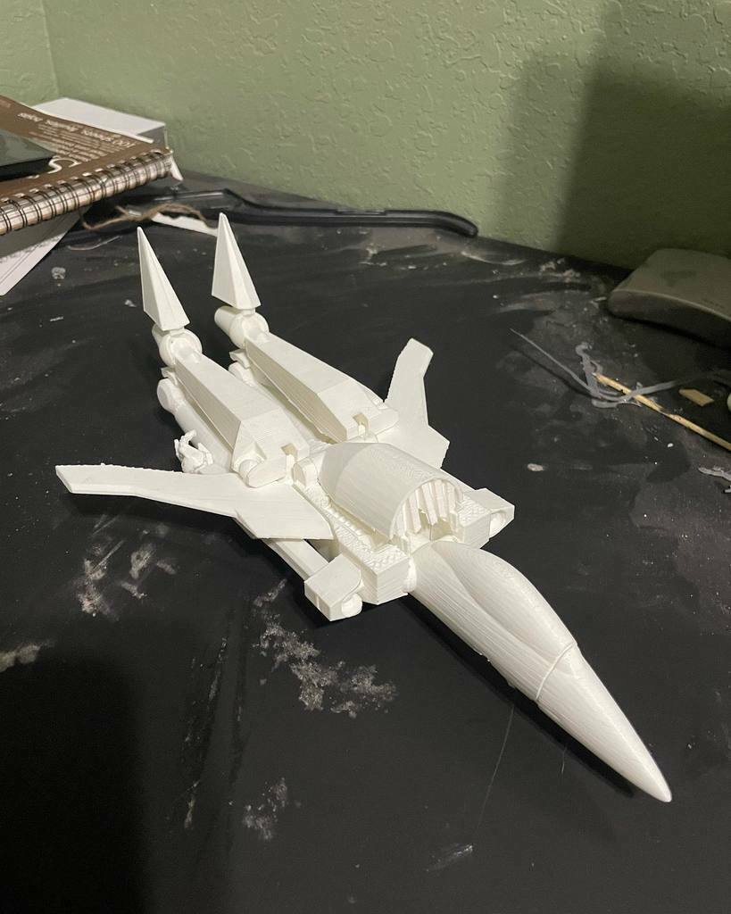 Free STL file Transforming jet Starcream・3D printer model to download・Cults