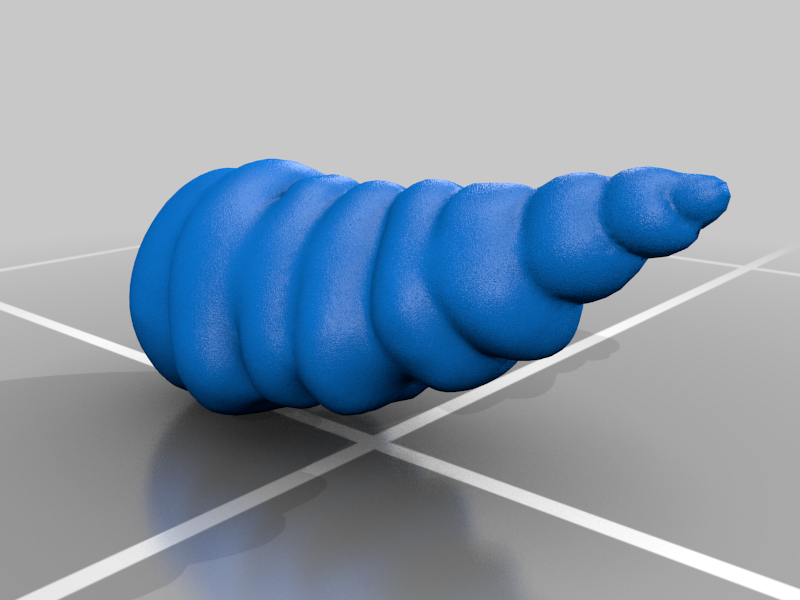 Free 3D file fat unicorn horn・3D printing template to download・Cults