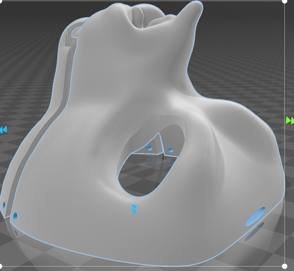 Free 3D file Bat Fursuit Headbase・3D printing design to download・Cults