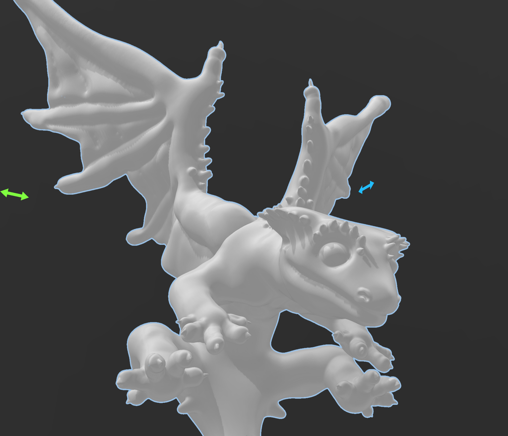 Free 3D file Crested Gecko Dragon・3D printable object to download・Cults