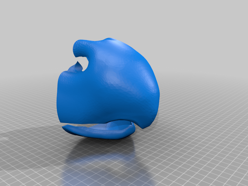 Free 3D file fursuit beak・Design to download and 3D print・Cults