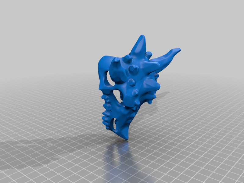 Free 3D file dragon skull hide 🐉・3D printing template to download・Cults