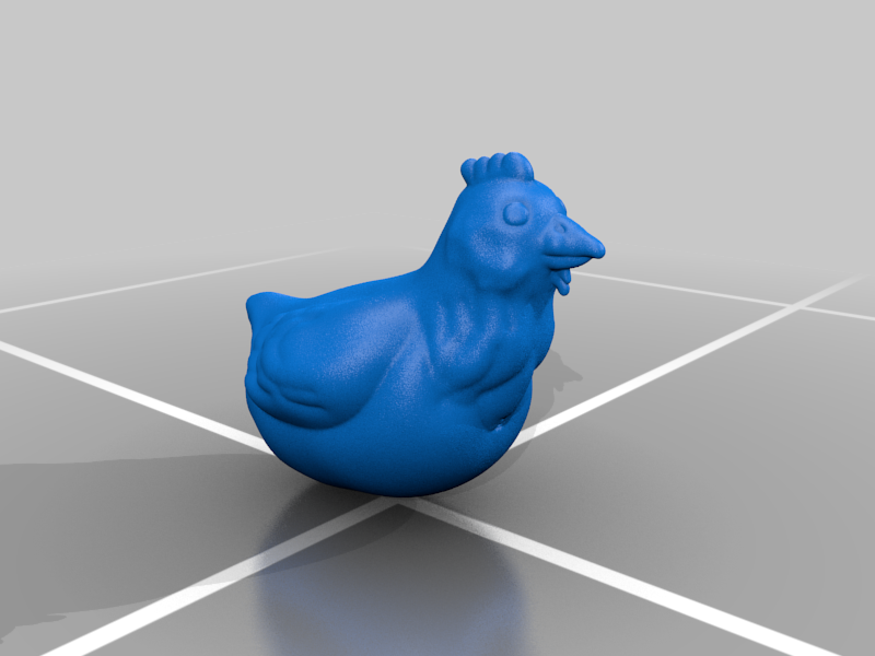 Free 3D file chicken・3D printable model to download・Cults