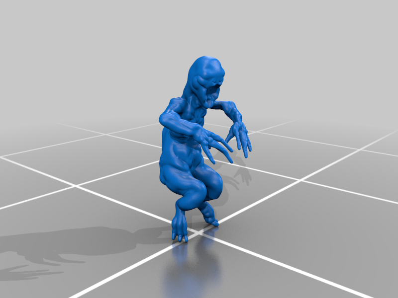 Free 3D file mutated undead・3D printing model to download・Cults