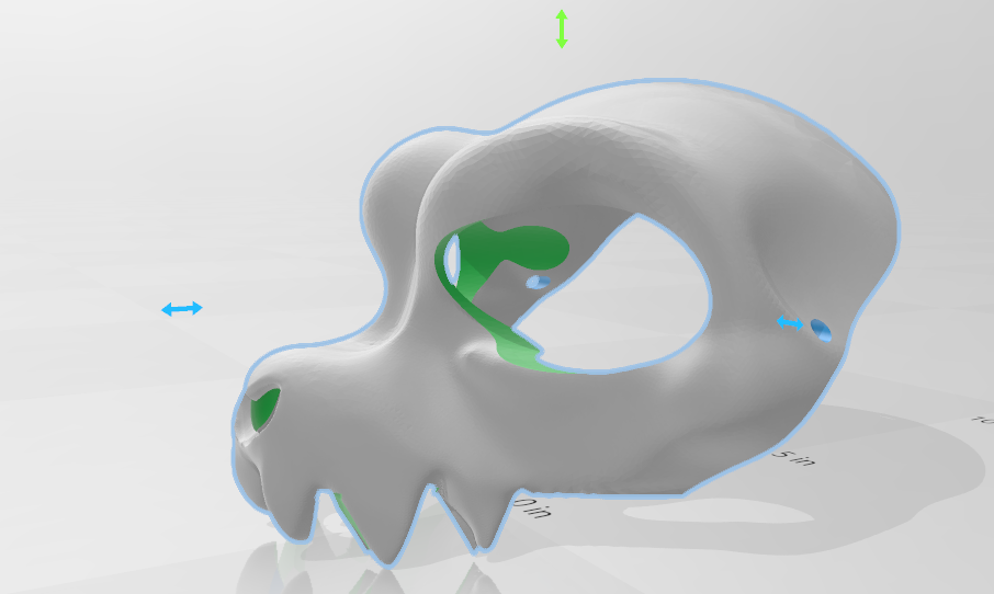 Free 3D file Cartoon Animal Skull Mask・Model to download and 3D print・Cults