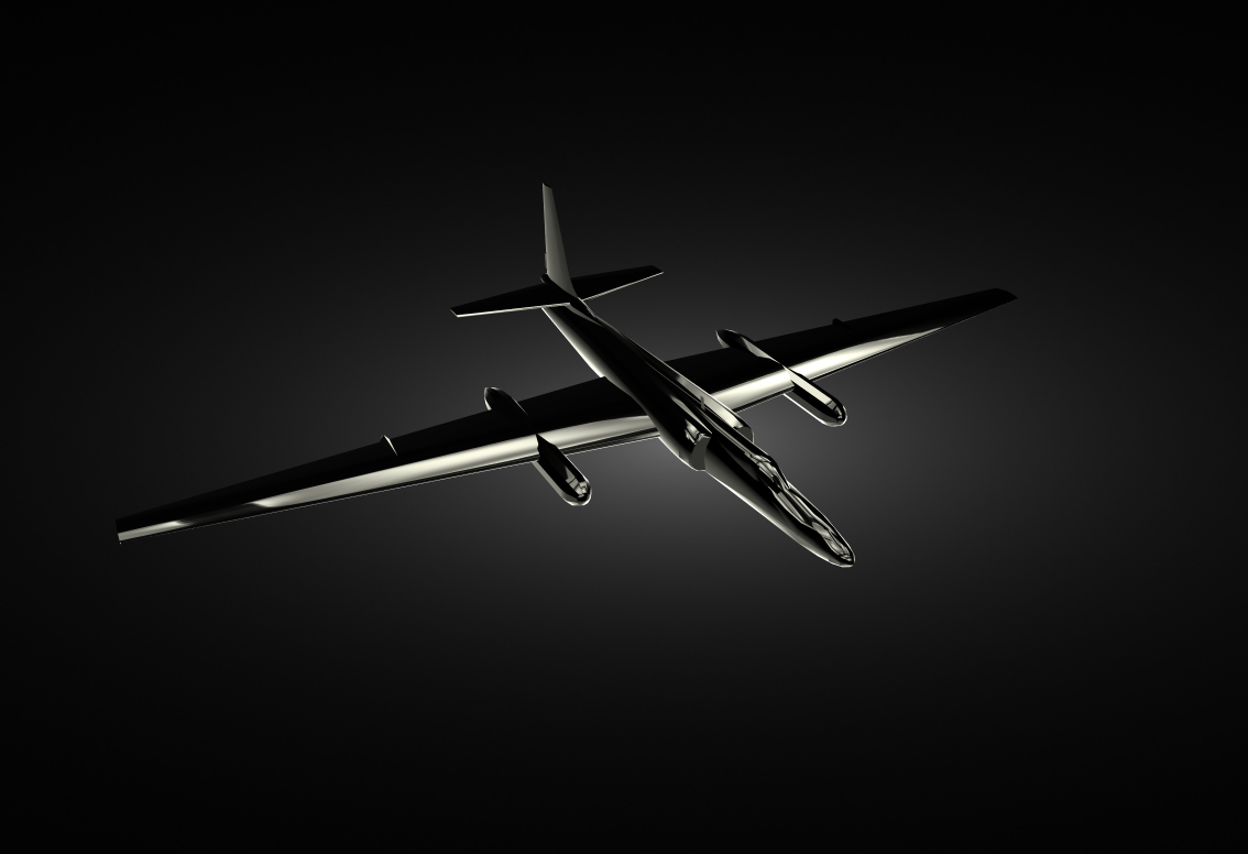 STL file Lockheed U-2・3D printer model to download・Cults