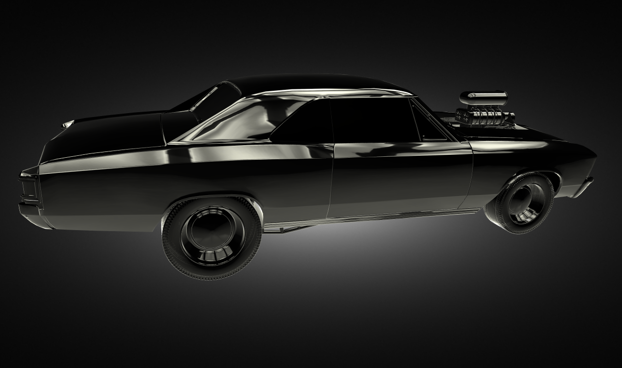 STL file Muscle car PRO・Model to download and 3D print・Cults