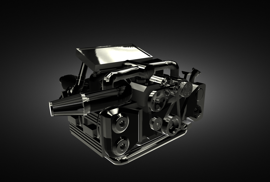 STL file ej20R Subaru engine 🎲・3D print object to download・Cults