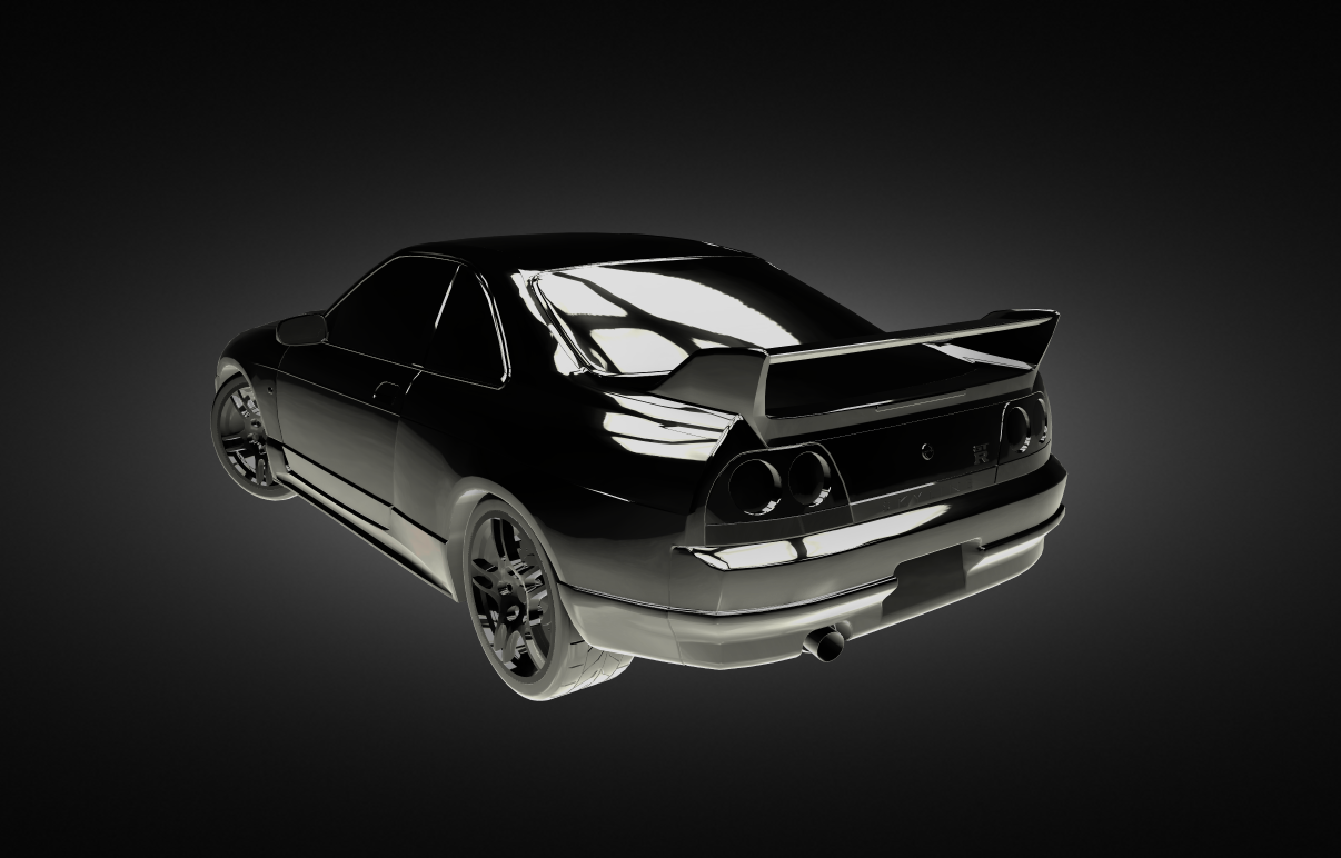 STL file Nissan Skyline R33・3D printer model to download・Cults