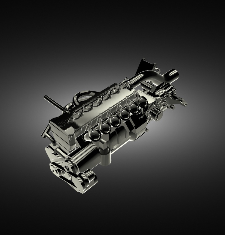 STL file BMW Racing engine R6・3D printer design to download・Cults