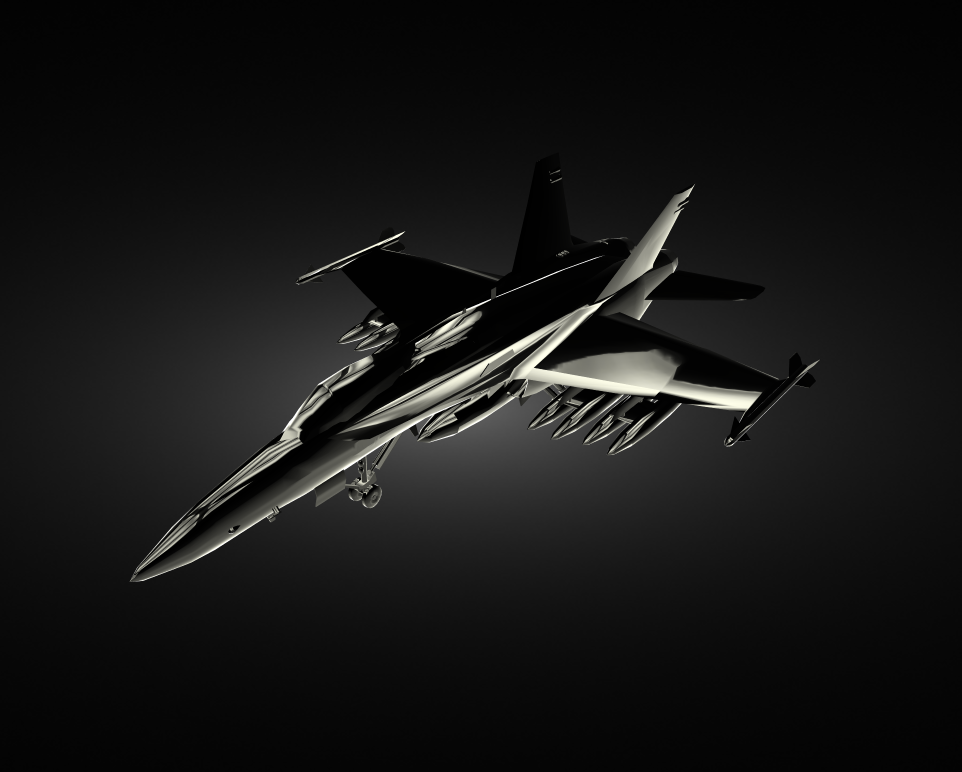 STL file McDonnell Douglas F/A-18 Hornet・3D printer model to download・Cults