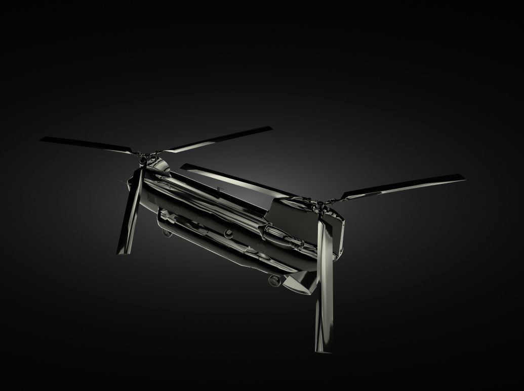 STL file Boeing CH-47 Chinook・Template to download and 3D print・Cults