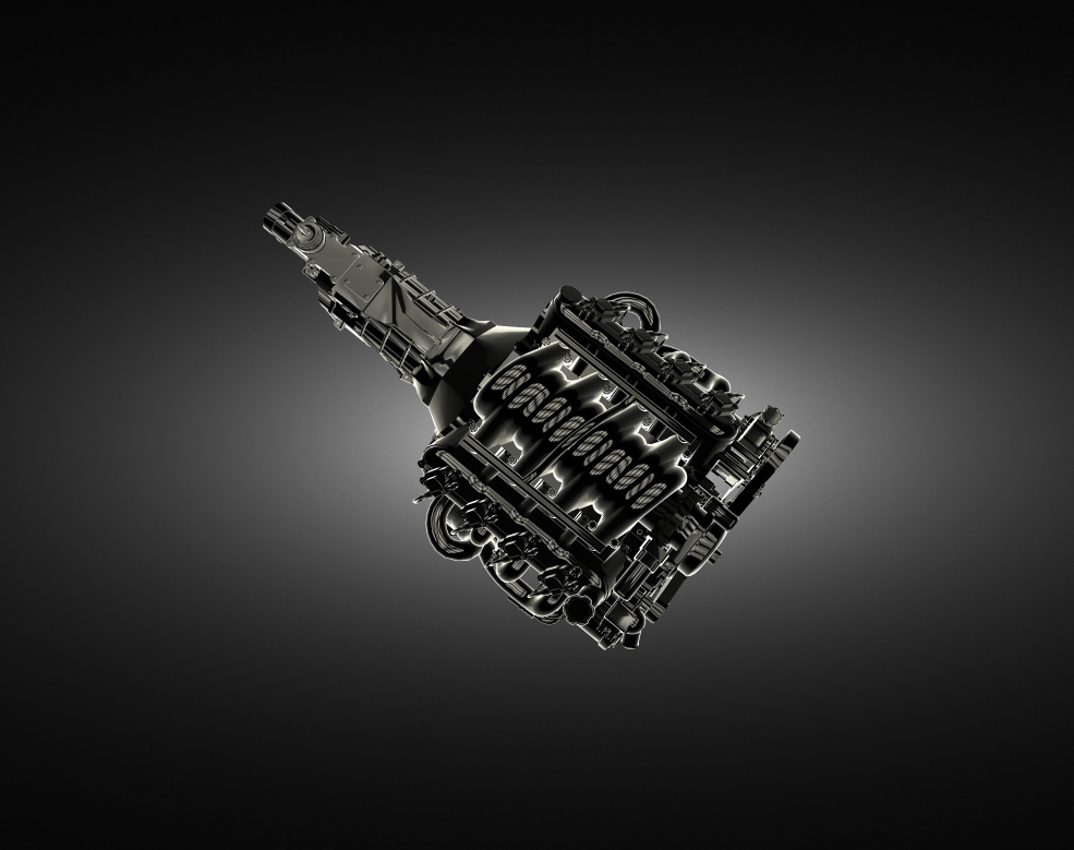 STL file V8 LS Engine・3D printer model to download・Cults