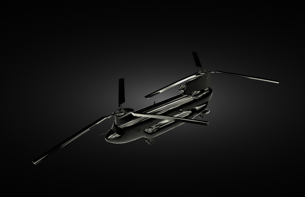 STL file Boeing CH-47 Chinook・Template to download and 3D print・Cults