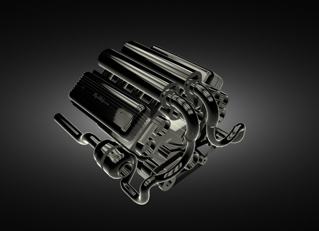 STL file V8 HEMI・3D printable model to download・Cults