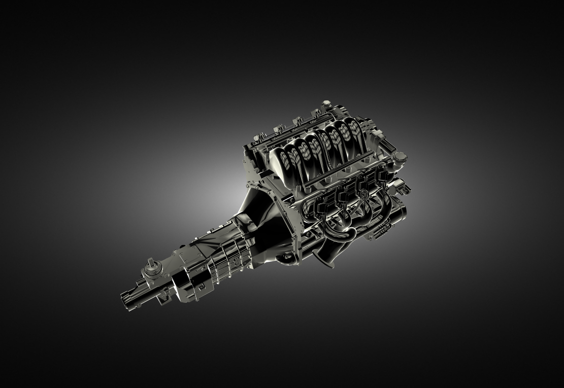 STL file V8 LS Engine・3D printer model to download・Cults