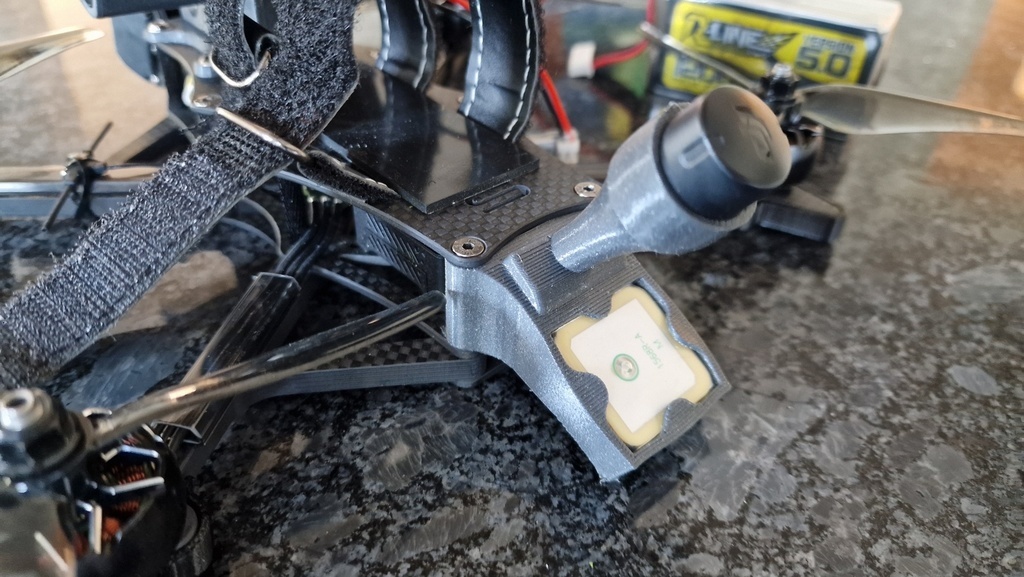 Free 3D file Gopro Mount and XT60 holder for AOS 5 V2・3D printer design ...