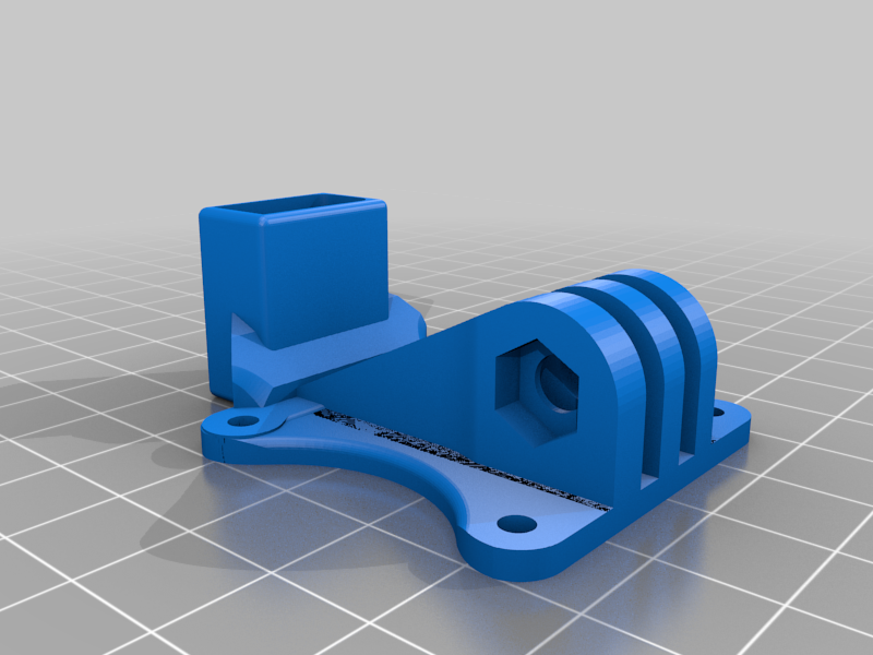 Free 3D file Gopro Mount and XT60 holder for AOS 5 V2・3D printer design ...