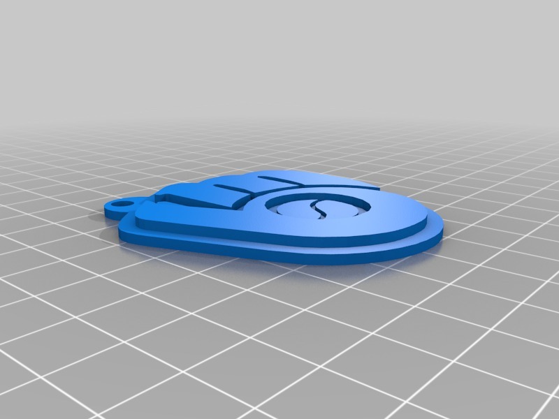 Free 3D file Milwaukee Brewers M&B Mitt Logo Keychain・3D printable ...