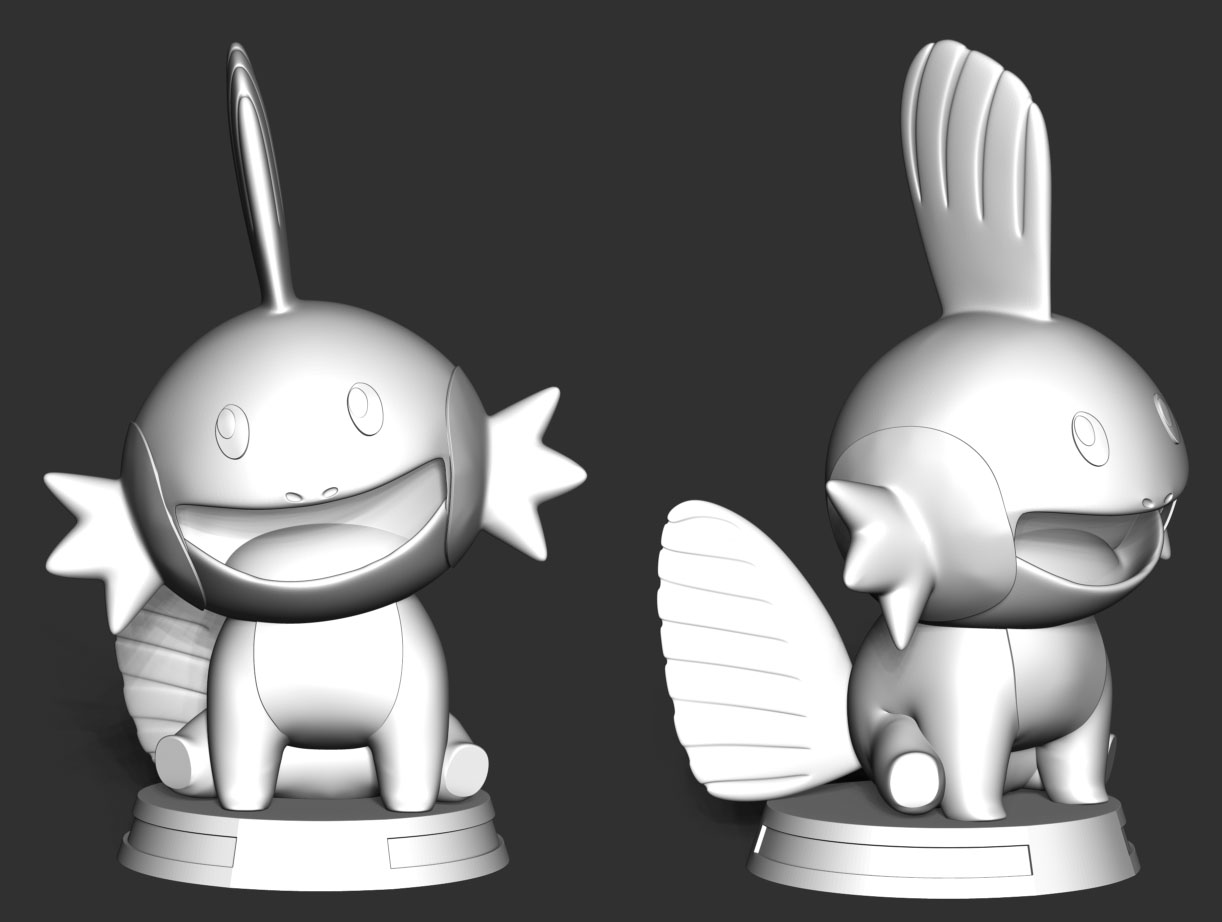 3D file Mudkip - Pokemon Go・3D printable model to download・Cults