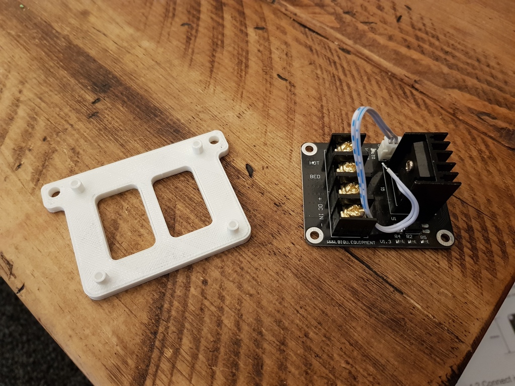 Free 3D file Mosfet Mount 50x60 side or 2020 extrusion・3D printable ...
