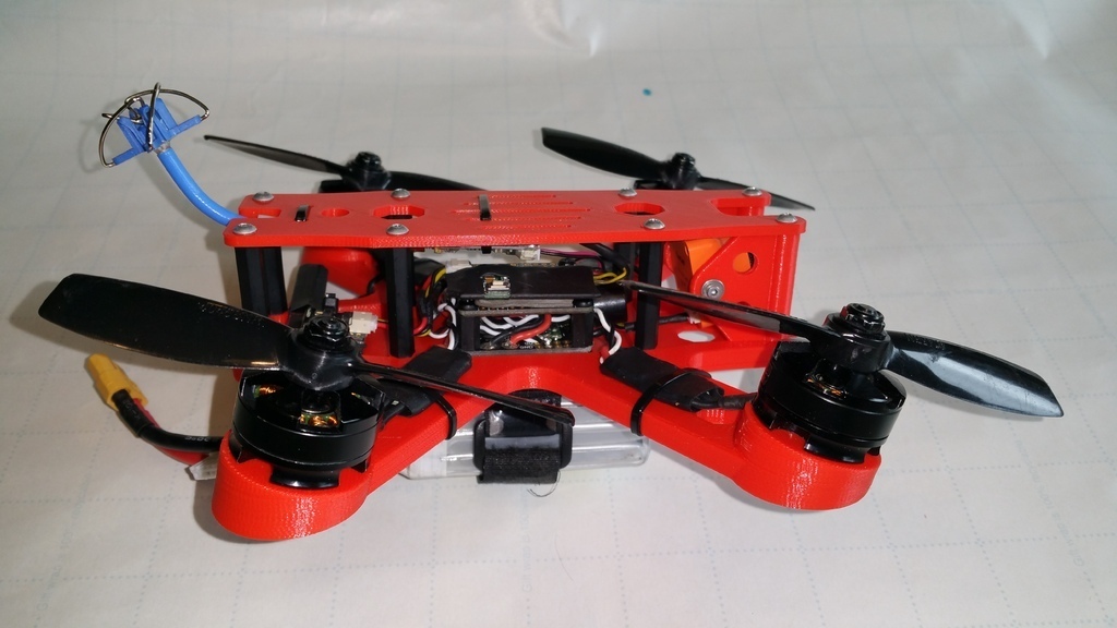 Free 3D file Mauler 180 w/ 15° Motor Mounts - FPV Quadcopter 🐝・3D ...