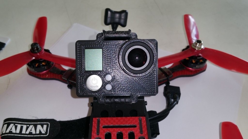 Free 3D file GoPro 3 or 4 Lens Protector / Face Plate・3D printer model ...