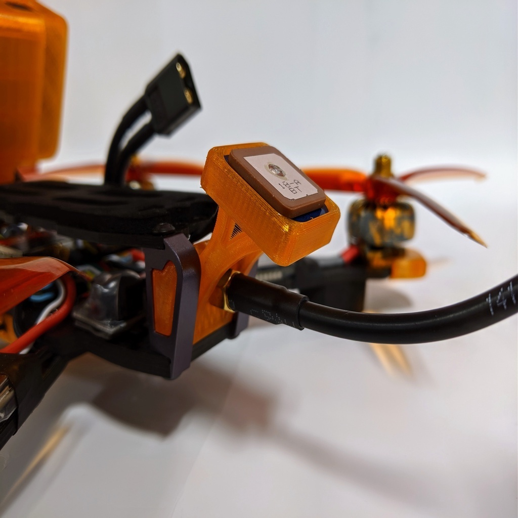 Free 3D file Armattan Badger / Marmotte BN-220 GPS Mount・3D print ...