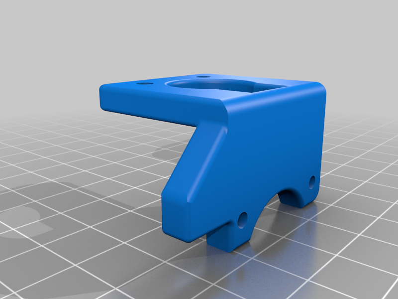 Free 3D file BLTouch / Fan Mount (30mm) for Klemco Hotend Mount・3D ...